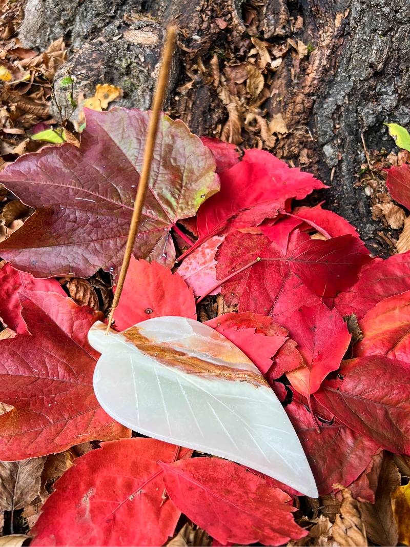 Podstavek za kadila - list - Višje Dobro